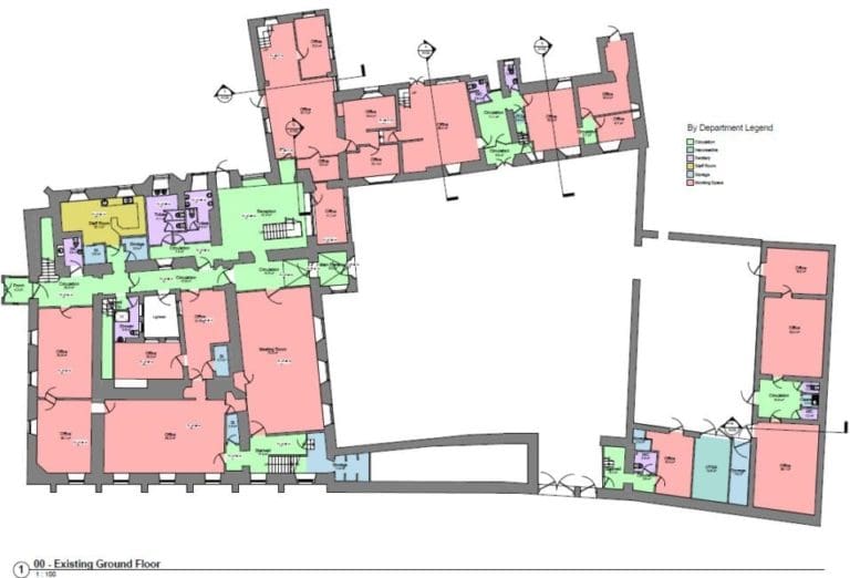 Area Reference Plans Created Using Revit And Point Cloud Data ...